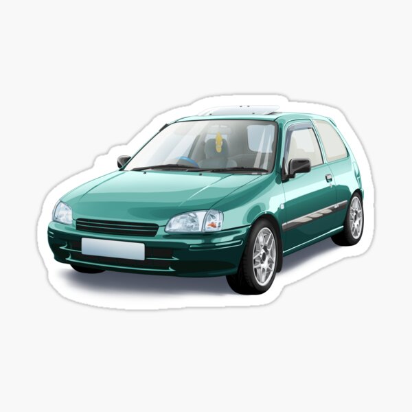 "Toyota Starlet EP91" Sticker for Sale by yotagrl | Redbubble