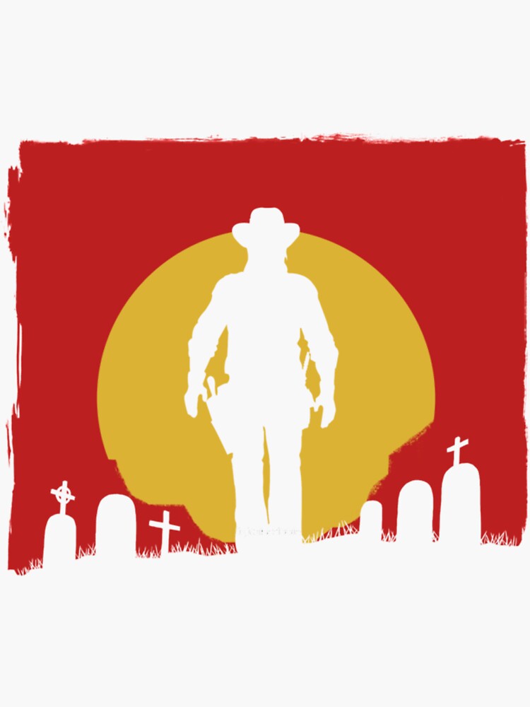 "Redemption " Sticker for Sale by BellSchmitt | Redbubble