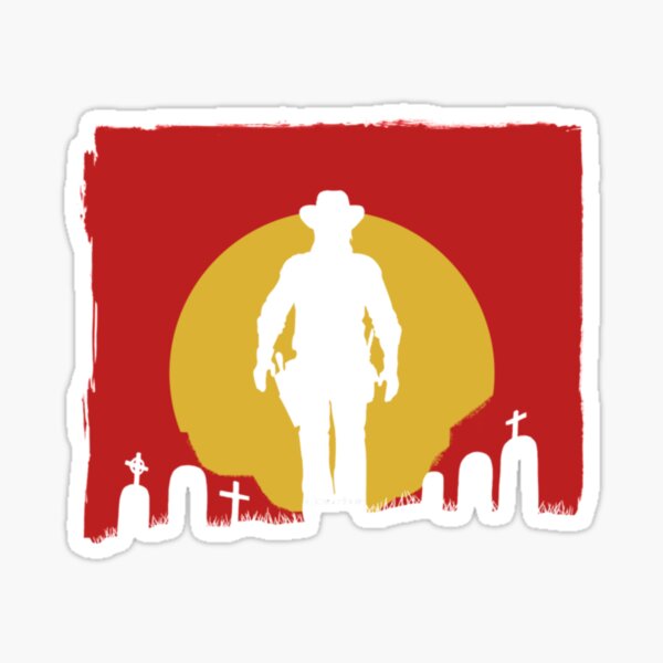 "Redemption " Sticker for Sale by BellSchmitt | Redbubble