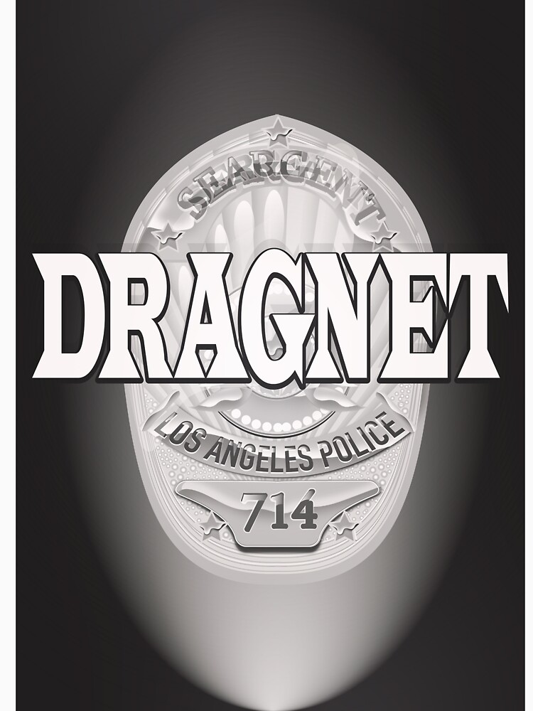 "Dragnet - LA Police badge" T-shirt for Sale by vectorwebstore ...