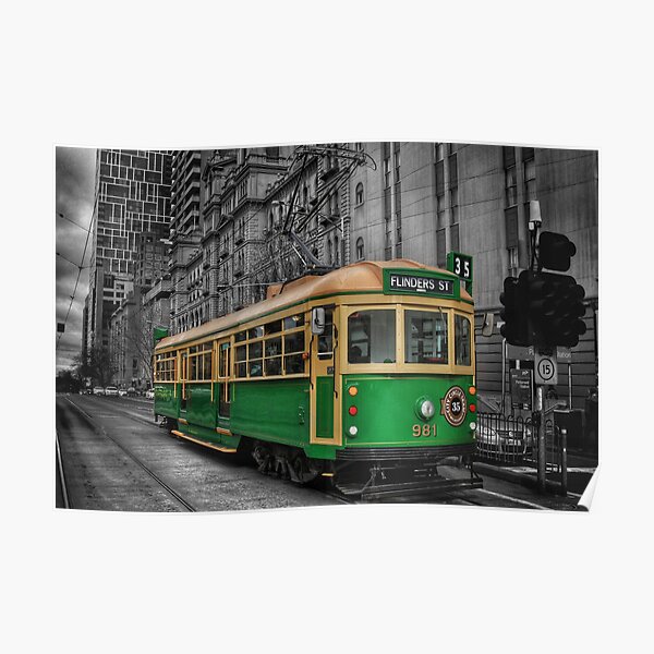 Melbourne Tram Posters | Redbubble