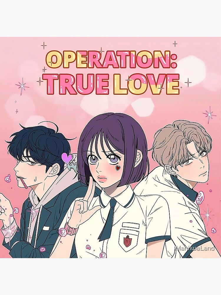 "Operation True Love " Poster for Sale by ManhwaLand | Redbubble