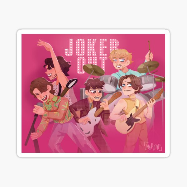 "Joker Out Eurovision" Sticker for Sale by laeheaps | Redbubble