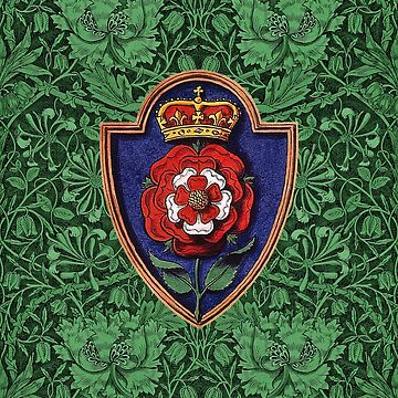 "Queen Catherine Howard Royal Tudor Rose Badge" Pin for Sale by ...