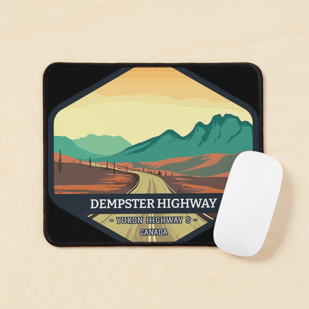 "Dempster Highway in Canada" Sticker for Sale by AestheticColor | Redbubble