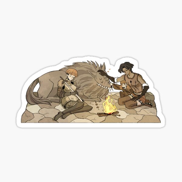 "Fear and Hunger Funger sticker" Sticker by Sanny PM | Redbubble