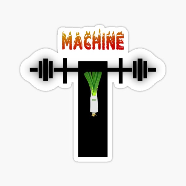 "Bodybuilding - The Machine" Sticker for Sale by tommyb87 | Redbubble