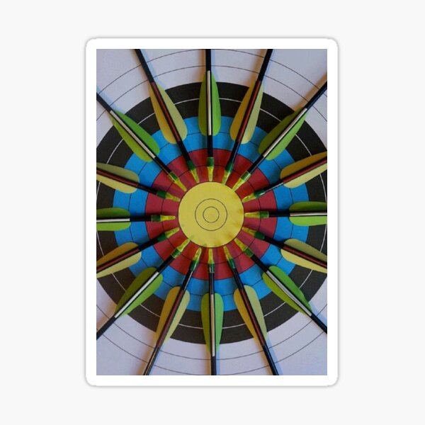 "On Target" Sticker for Sale by Full-of-Passion | Redbubble