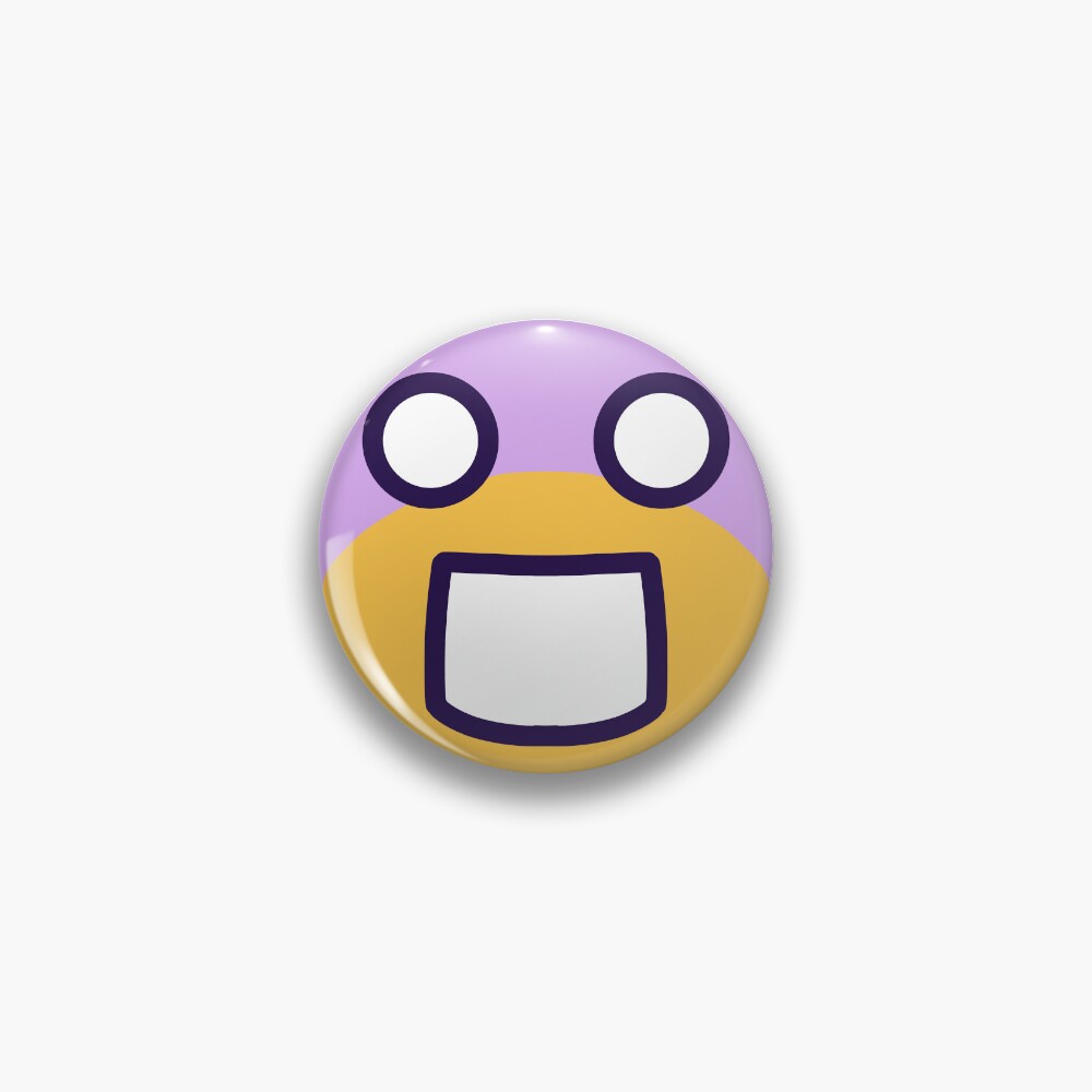 "Shocked face" Sticker for Sale by KarmaDoodle | Redbubble
