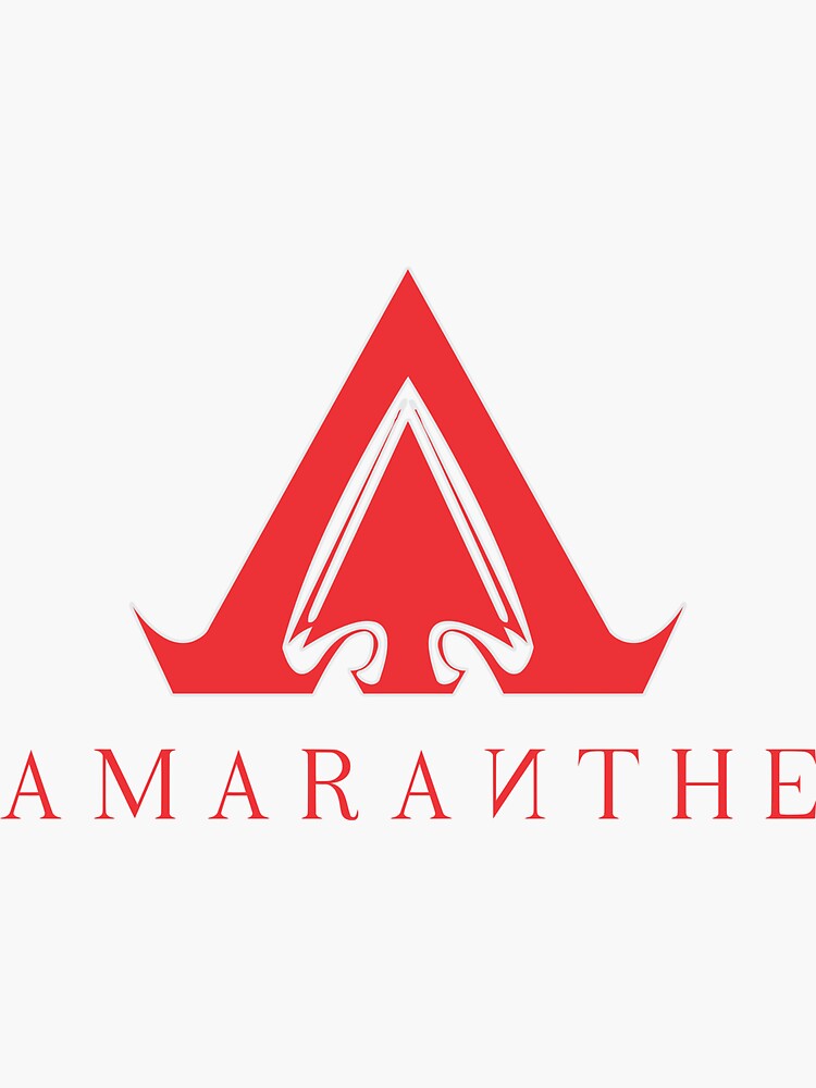 "Amaranthe" Sticker for Sale by Endike F Almanza | Redbubble