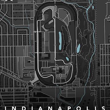 "Indianapolis Motor Speedway, Road Course | NASCAR, IndyCar Track Map ...
