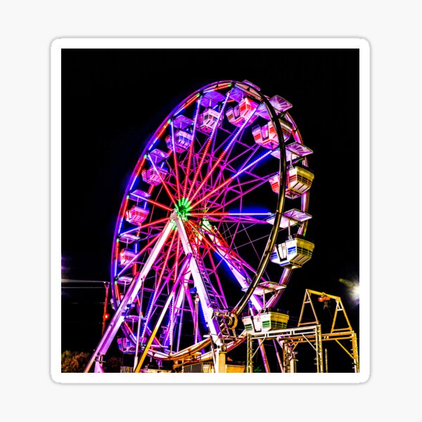 "Ferris Wheel" Sticker for Sale by AspenWillow | Redbubble