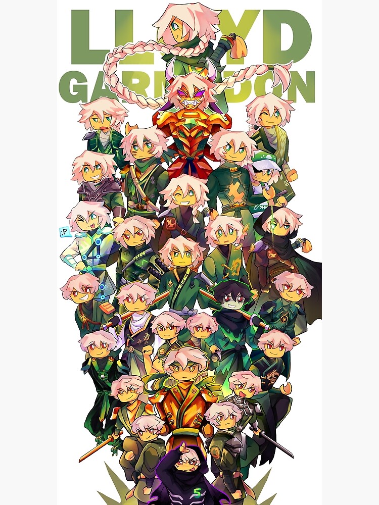 "Lloyd Garmadon The Legendary Green Ninja!" Poster for Sale by ...
