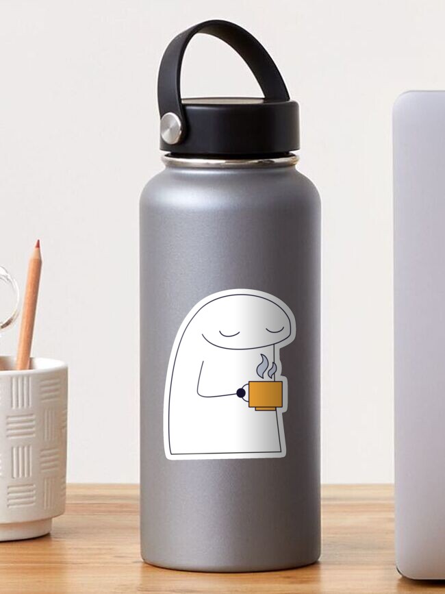 "Flork Coffee Meme" Sticker for Sale by loom-check | Redbubble