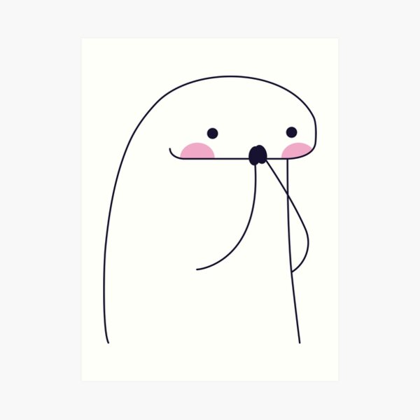 "Cute Flork Meme" Art Print for Sale by loom-check | Redbubble