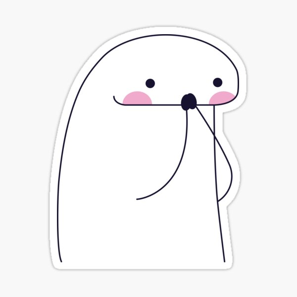 "Cute Flork Meme" Sticker for Sale by loom-check | Redbubble