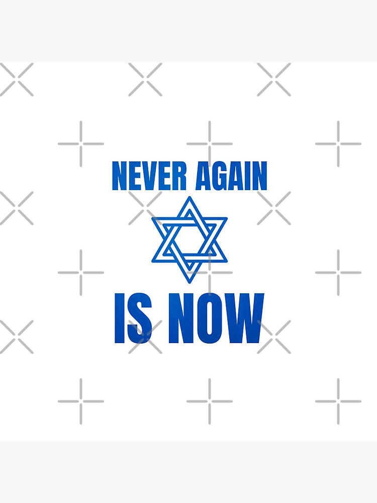 "Never Again Is Now!" Pin for Sale by RuyaFab | Redbubble