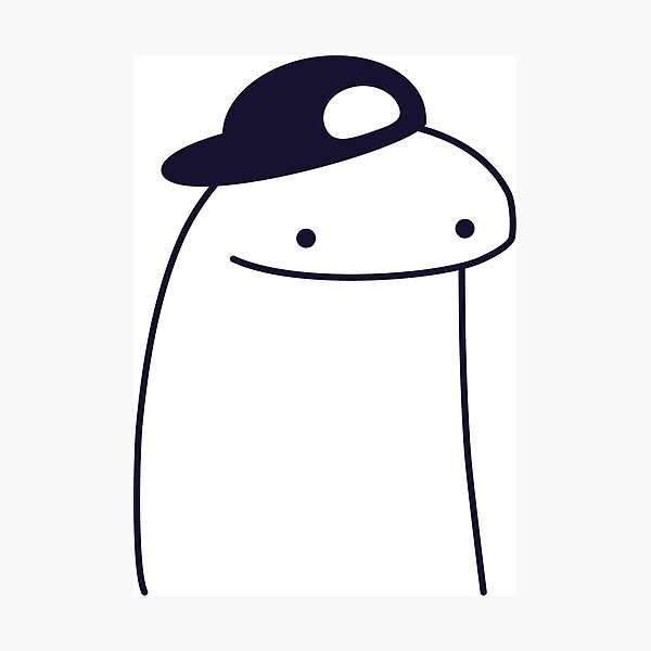 "Flork with a Cap Meme" Photographic Print for Sale by loom-check ...