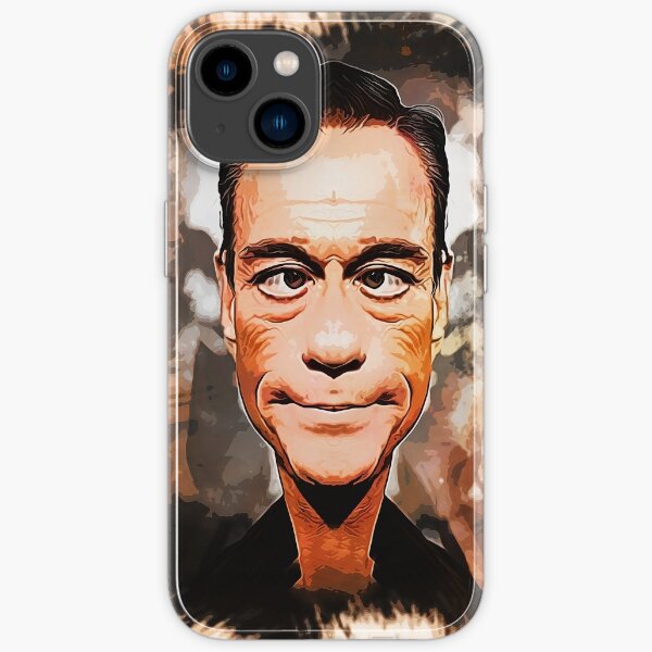 "Van Damme - Caricature" iPhone Case for Sale by Naumovski | Redbubble