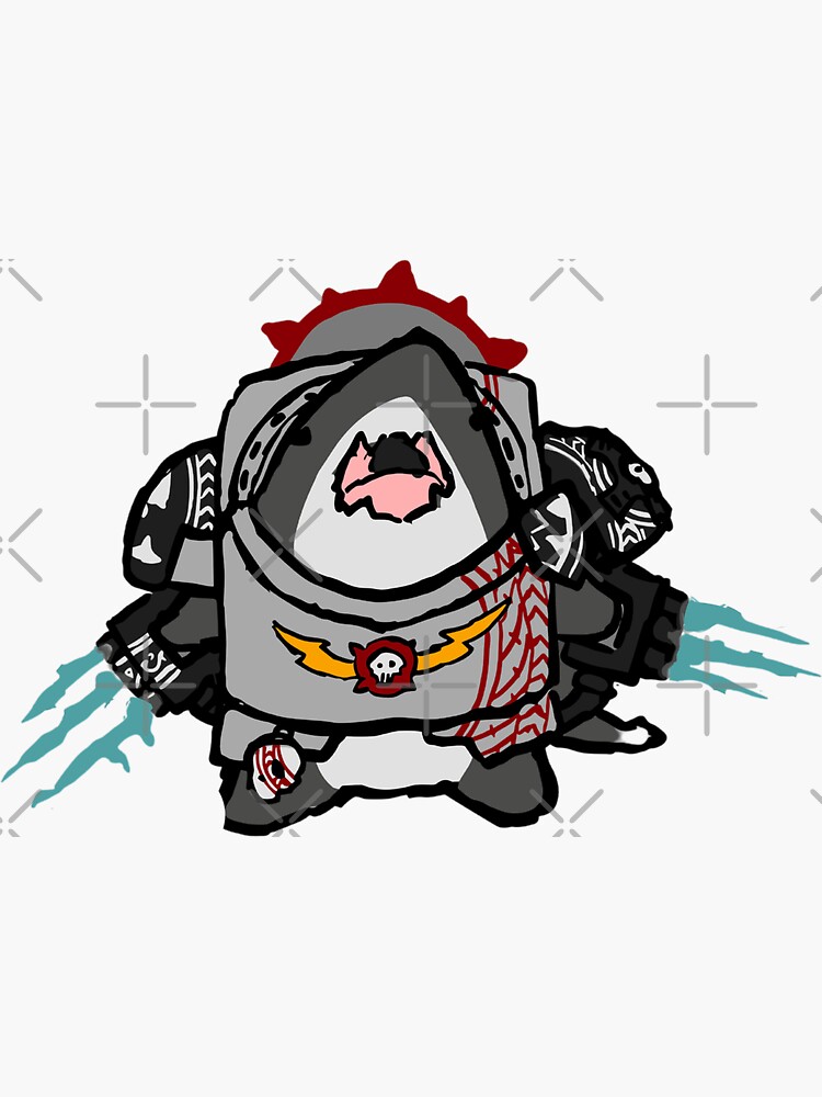 "vector cute carcharodons great white shark warhammer 40k styles ...