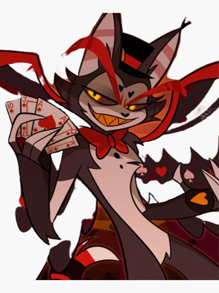 "Husk Hazbin Hotel" Sticker for Sale by Camille-Miranda | Redbubble