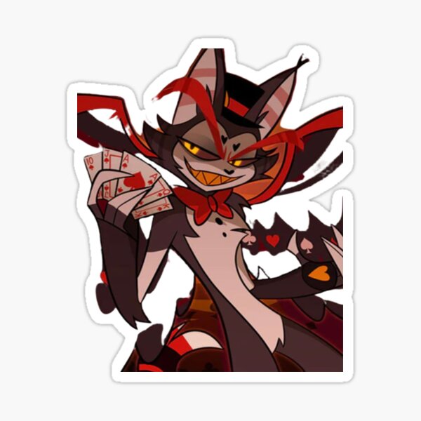 "Husk Hazbin Hotel" Sticker for Sale by Camille-Miranda | Redbubble