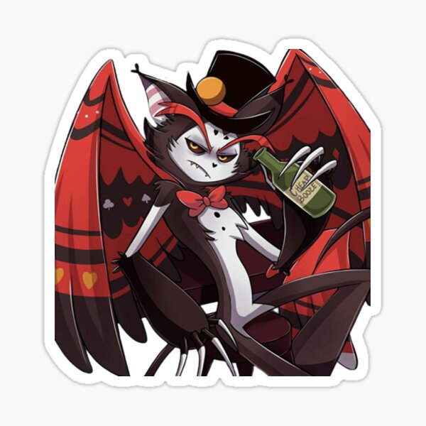 "Husk Hazbin Hotel" Sticker for Sale by Camille-Miranda | Redbubble