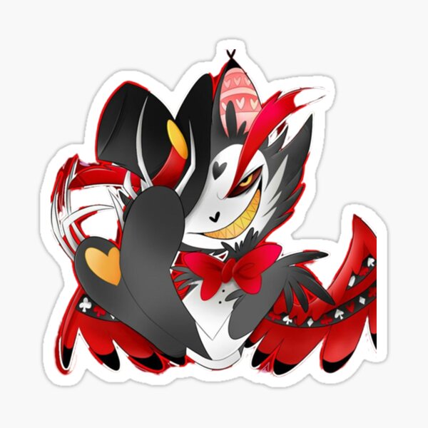 "Husk Hazbin Hotel" Sticker for Sale by Camille-Miranda | Redbubble