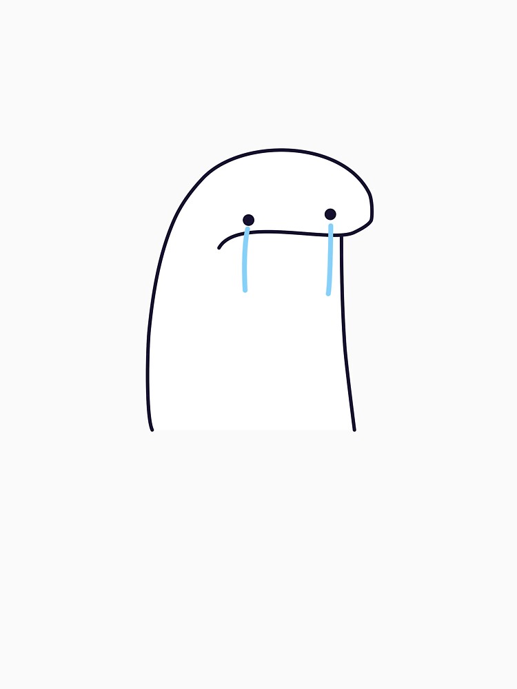 "Sad Crying Flork Meme" Essential T-Shirt for Sale by loom-check ...