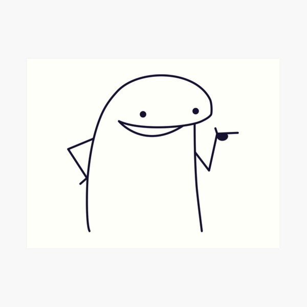"Happy Flork Meme" Art Print for Sale by loom-check | Redbubble
