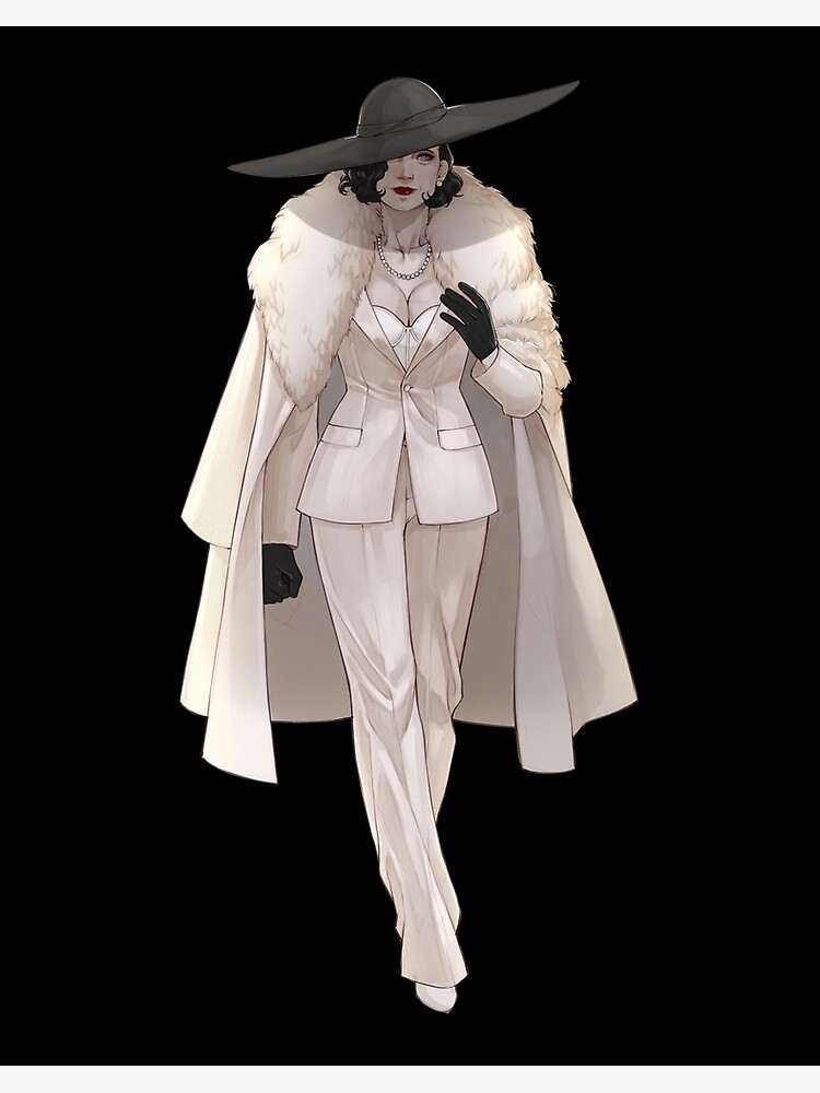 "Resident Evil 4 - Lady Dimitrescu" Art Board Print for Sale by Timbo ...