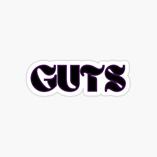 "guts sticker" Sticker for Sale by GreyDanvers | Redbubble