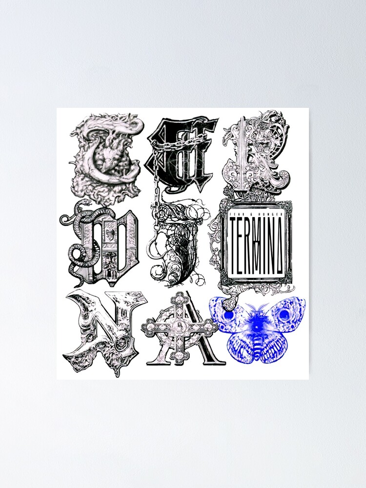 "Fear and Hunger Termina Logo" Poster for Sale by LibertarioARG | Redbubble