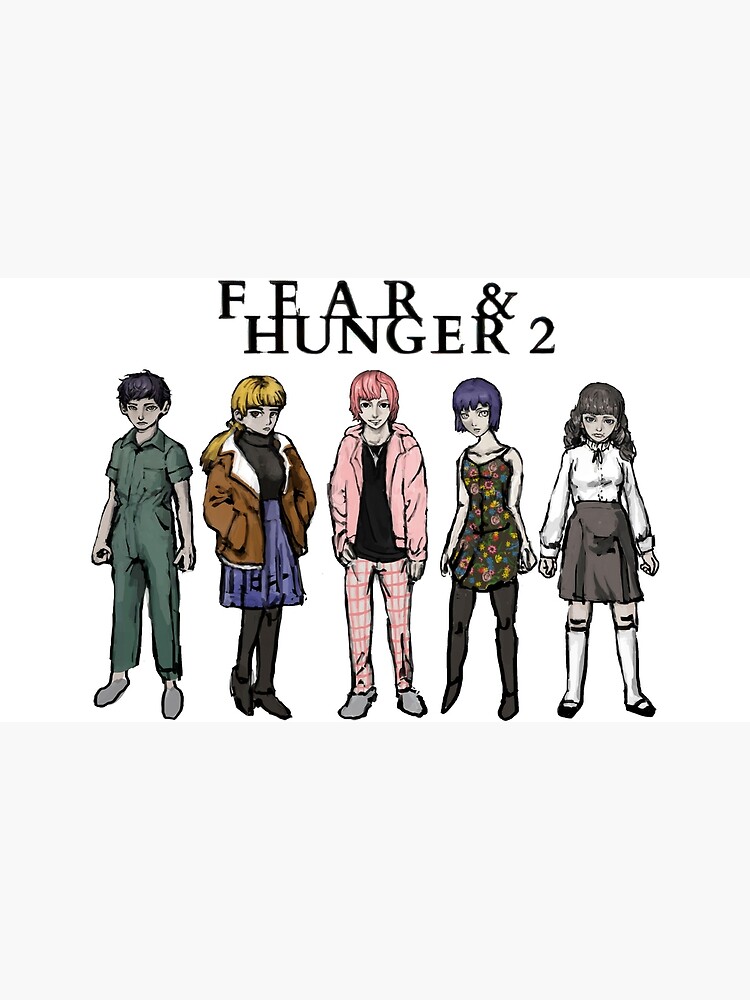 "Fear and Hunger Termina Portraits" Art Print for Sale by LibertarioARG ...