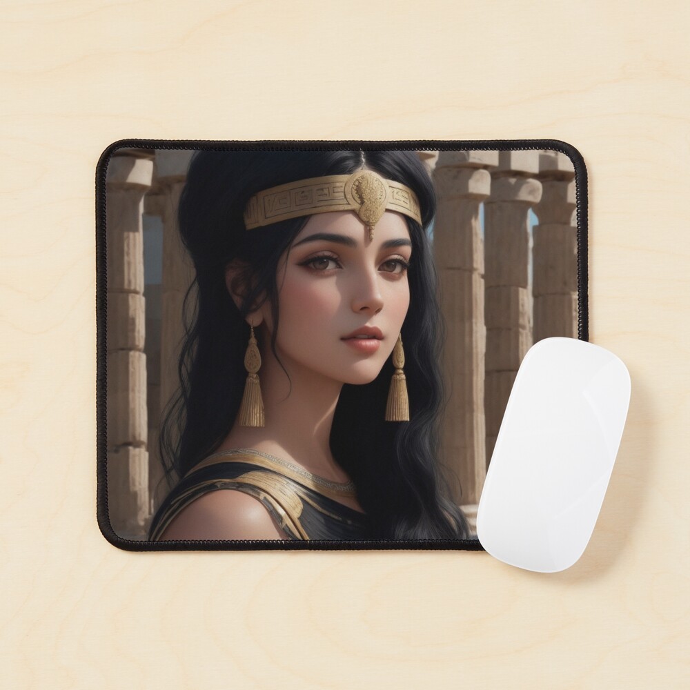 "Ancient Greek Woman Portrait 2 - Ai Generated Art" Poster for Sale by ...