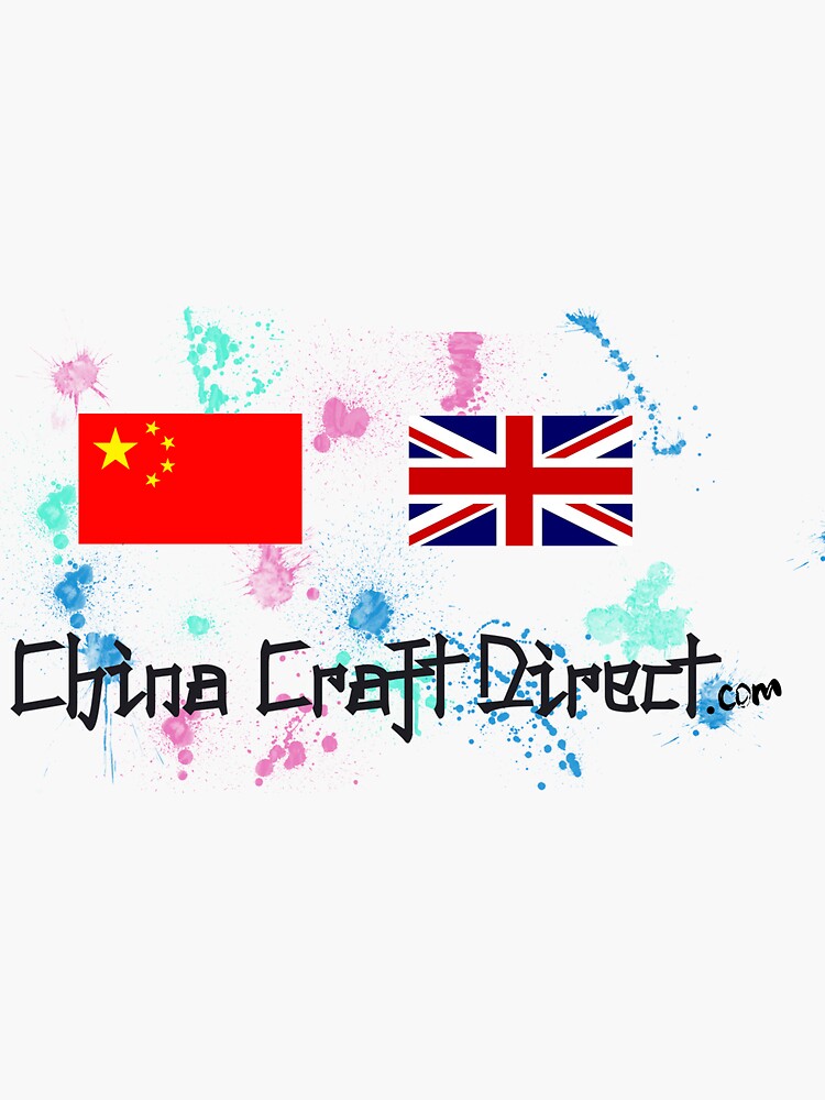 "China Craft Direct.com logo" Sticker by qlobba | Redbubble