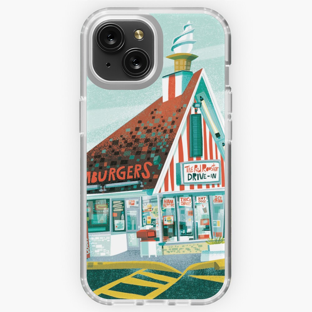 "Red Rooster Drive-In" Sticker for Sale by Daniel Guidera | Redbubble