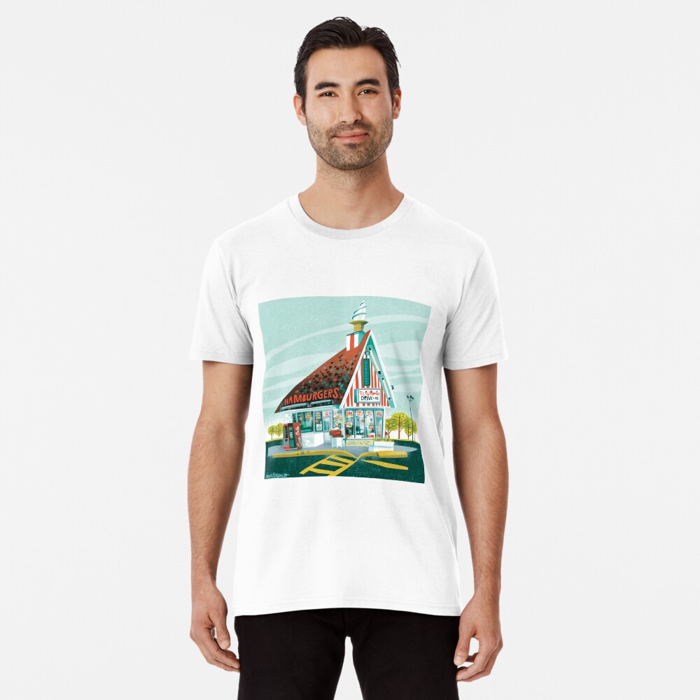 "Red Rooster Drive-In" Sticker for Sale by Daniel Guidera | Redbubble