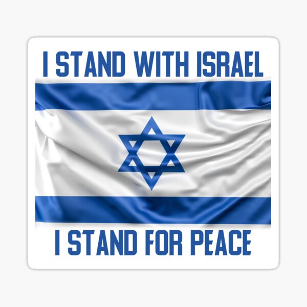 "Stand with Israel I Stand for Peace jewish, jerusalem, peace, support ...