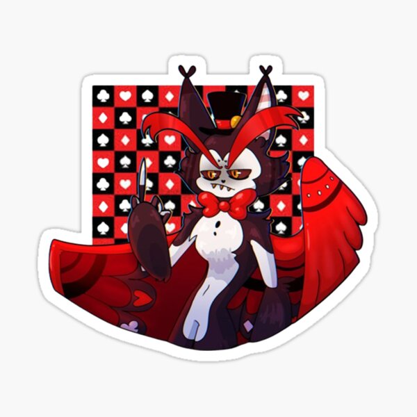 "Husk Hazbin Hotel" Sticker for Sale by Robert-carlos | Redbubble