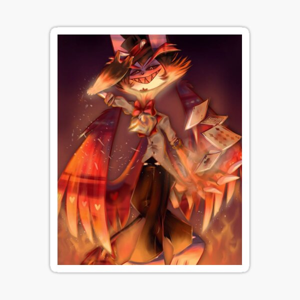 "Husk Hazbin Hotel" Sticker for Sale by Robert-carlos | Redbubble