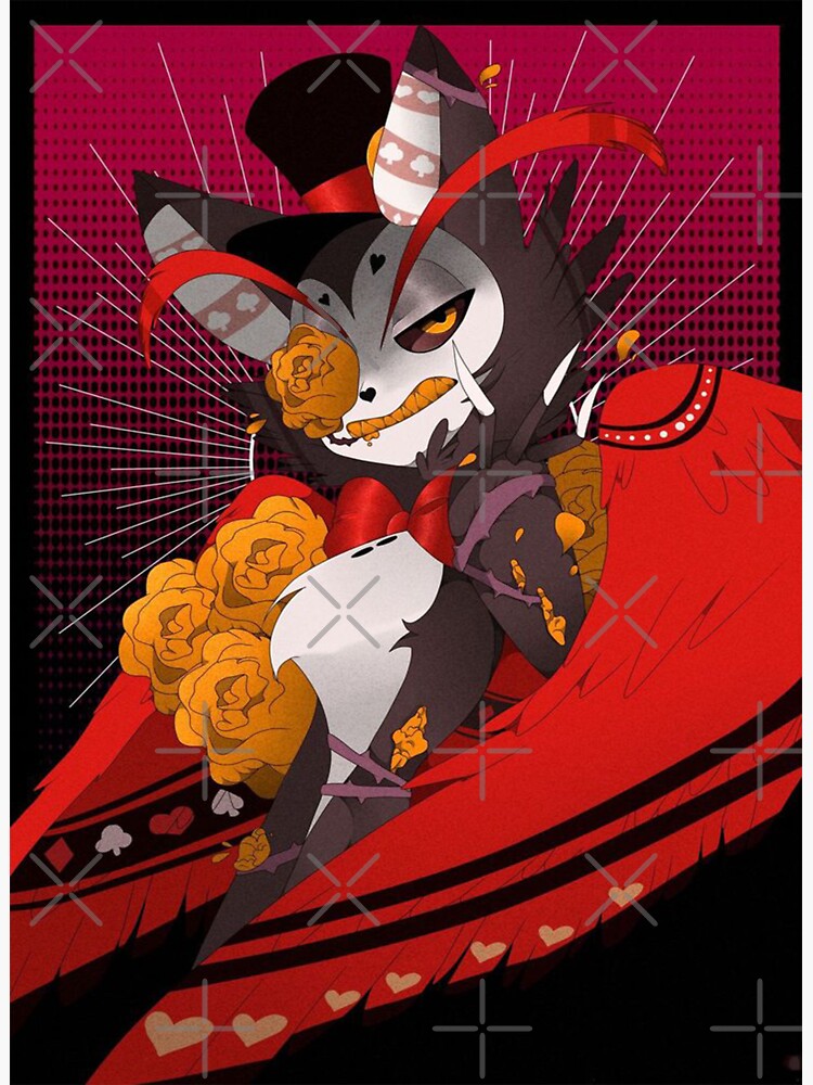 "Husk Hazbin Hotel" Sticker for Sale by Robert-carlos | Redbubble