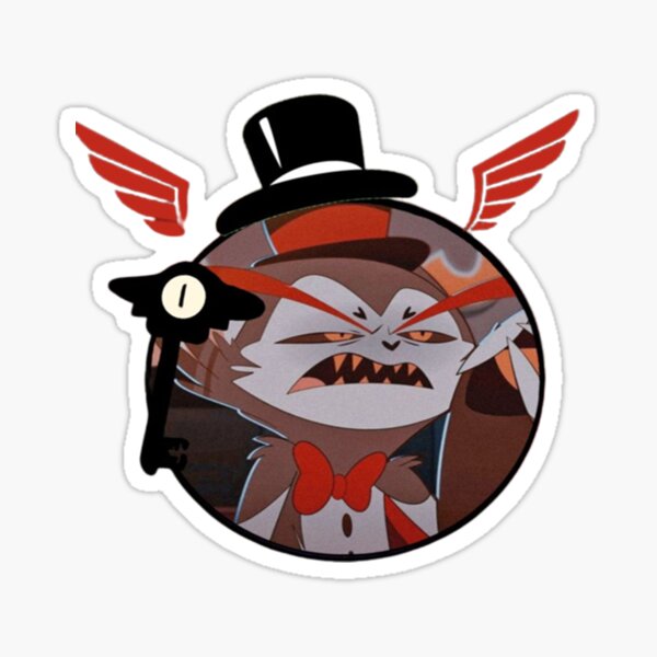 "husk hazbin hotel" Sticker for Sale by raliz-z | Redbubble