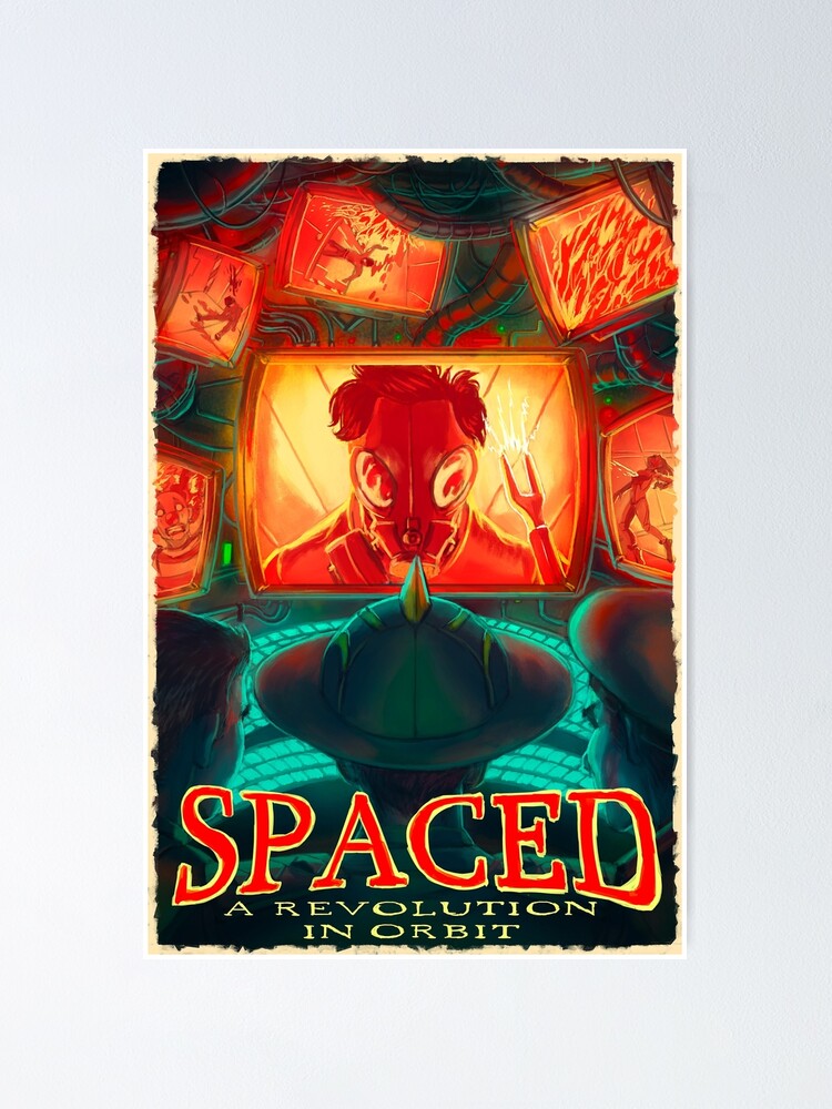 "Spaced" Poster for Sale by spessmenart | Redbubble