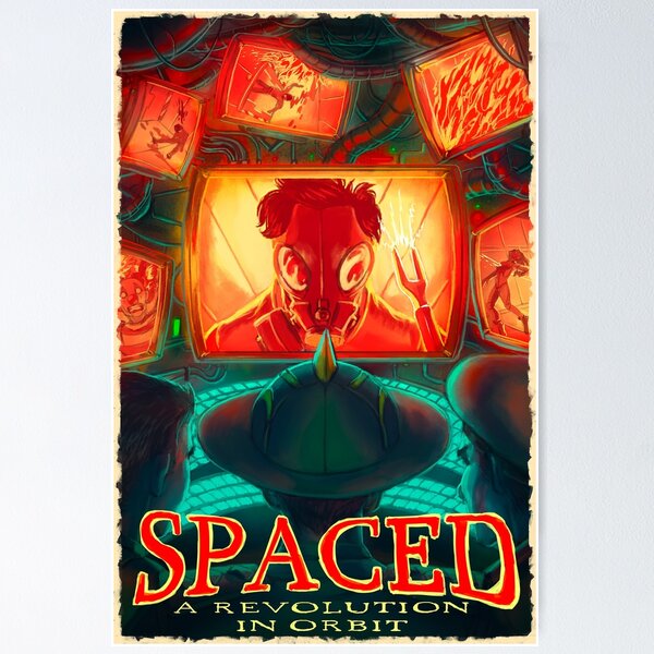 "Spaced" Poster for Sale by spessmenart | Redbubble