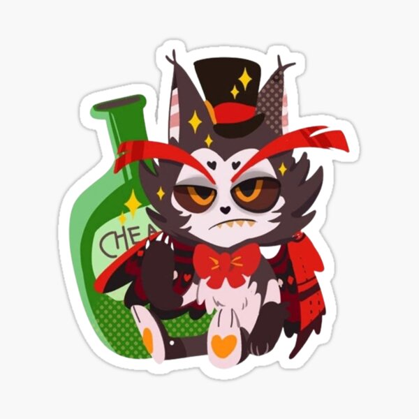 "Husk Hazbin Hotel" Sticker for Sale by Theodorelmuller | Redbubble