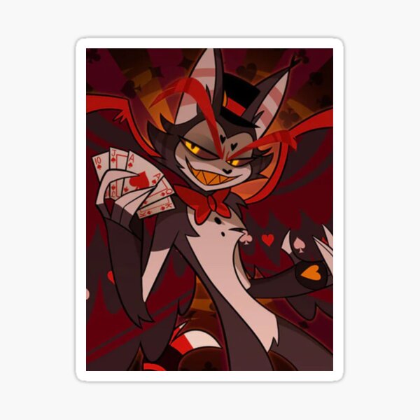"Husk Hazbin Hotel" Sticker for Sale by Theodorelmuller | Redbubble