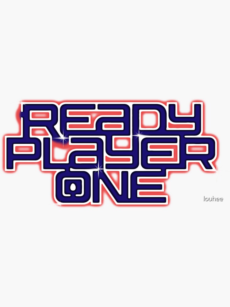 "Ready Player One - Logo" Sticker for Sale by louhee | Redbubble
