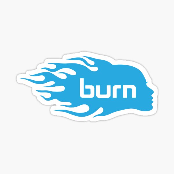 "Burn Boot Camp" Sticker for Sale by Cacio A Villa | Redbubble