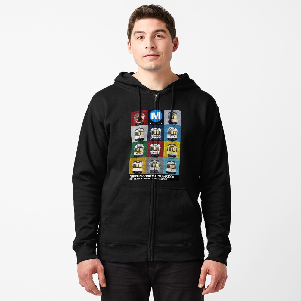 "Los Angeles Metro Rail Nippon Sharyo P865/P2020 Train Collage" Poster ...